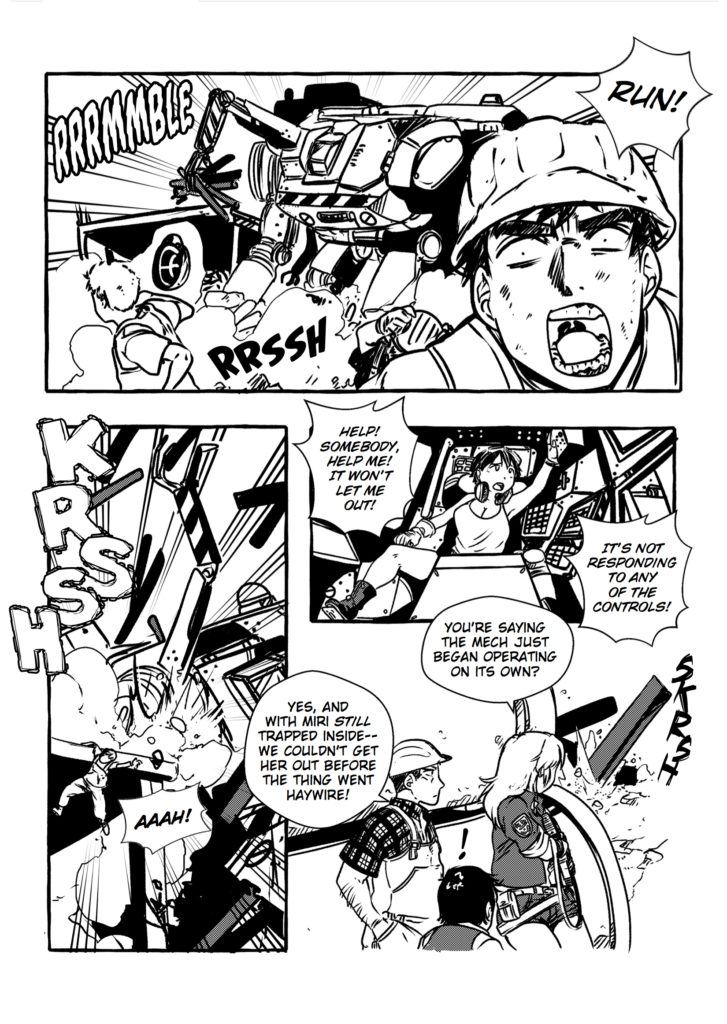 Chapter 17, Page 5 – Danger Zone One